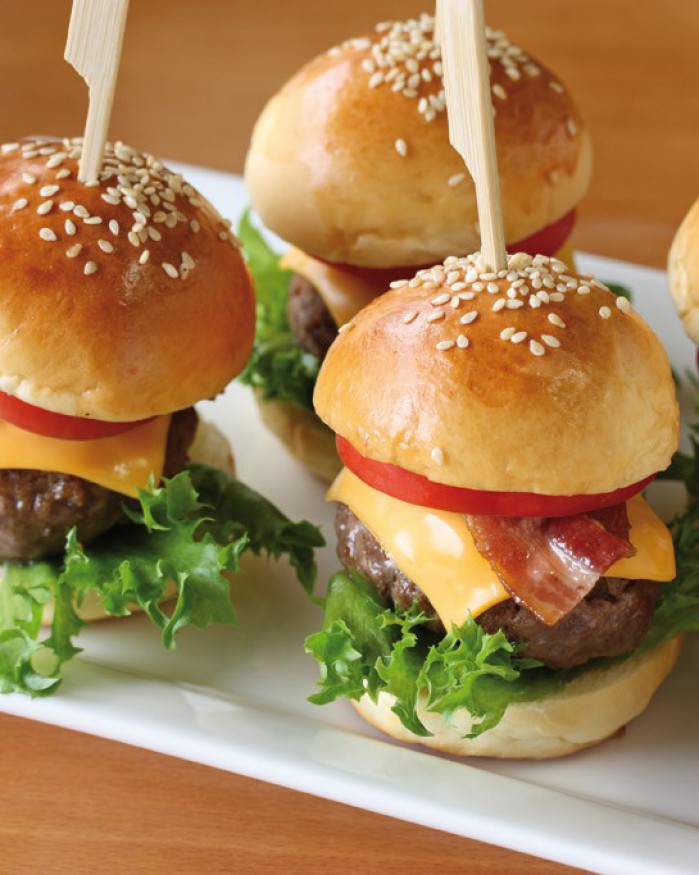 Mini Burgers au boeuf (12 pièces) | la fine bouch