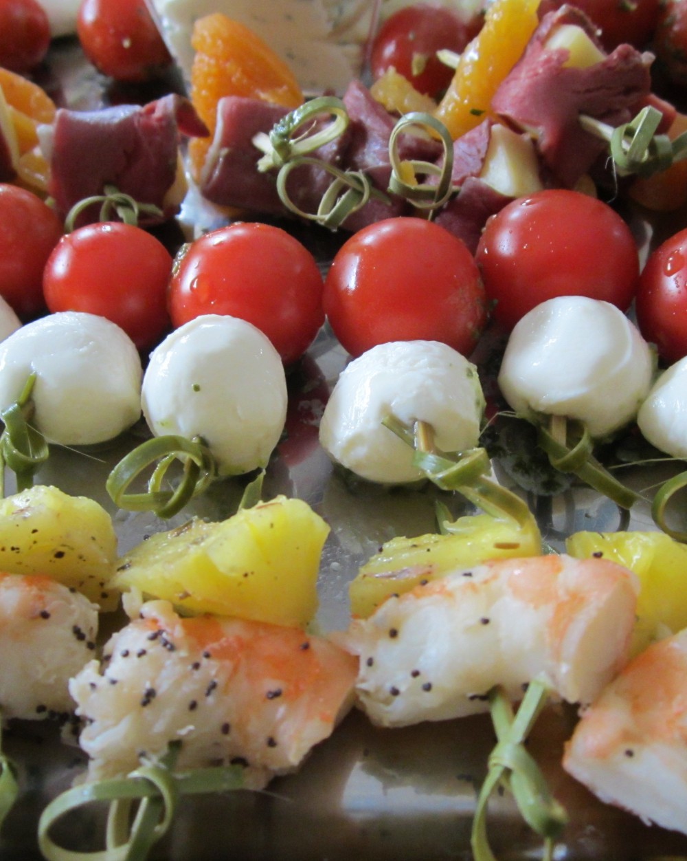 12 Brochettes apéritives | la fine bouch
